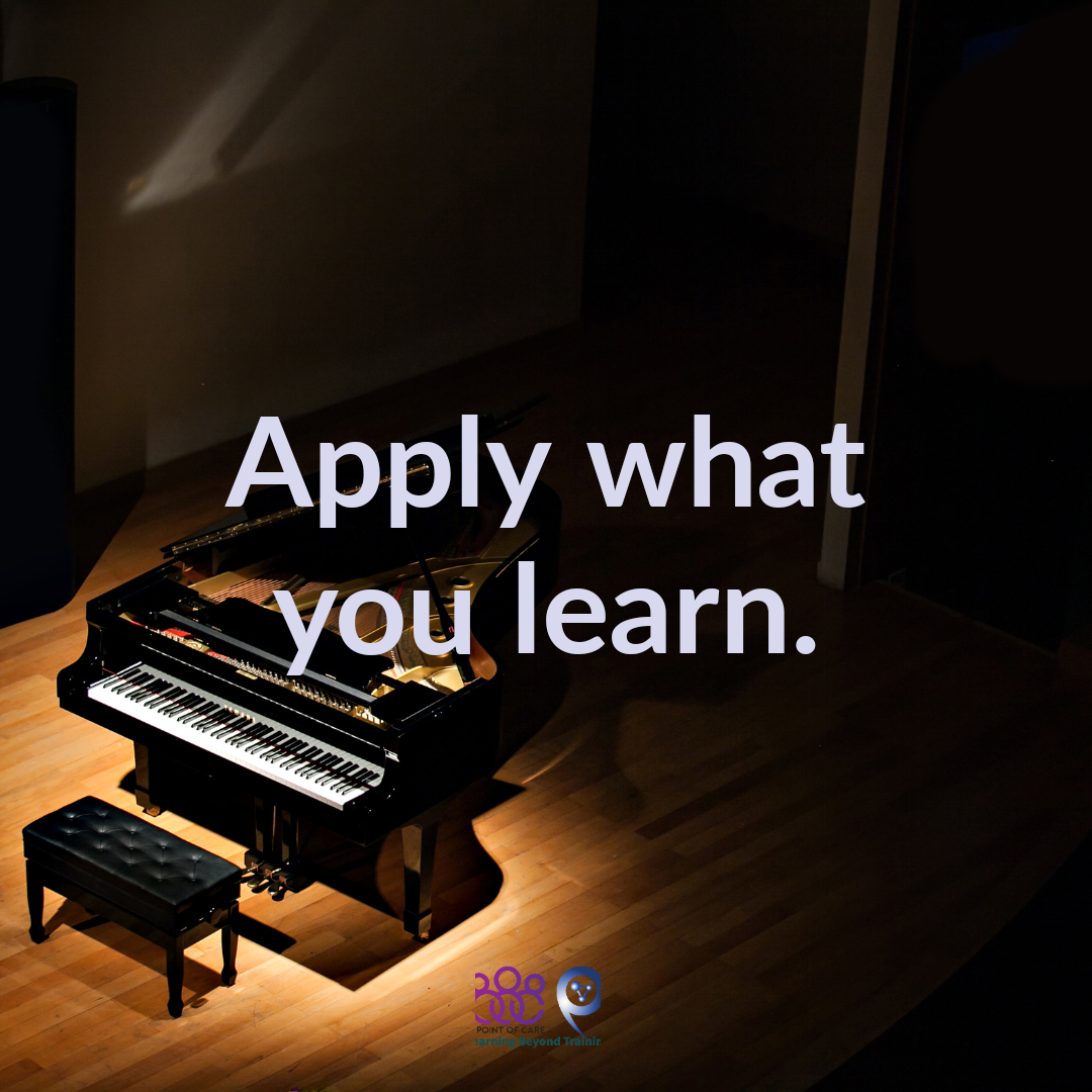 Apply what you learn – Too many companies have untrained leaders that fail.